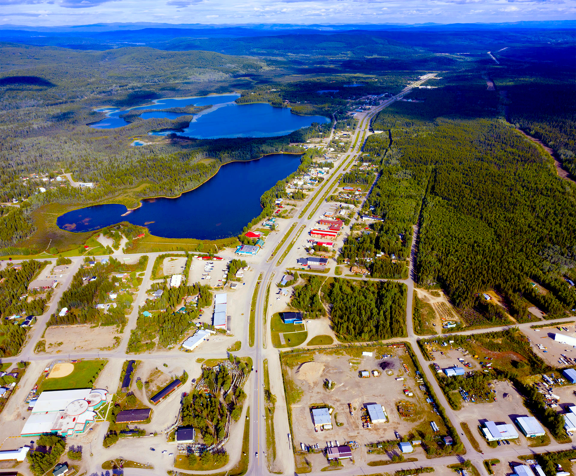 Urban Visitors Sign Program - Watson Lake, YT